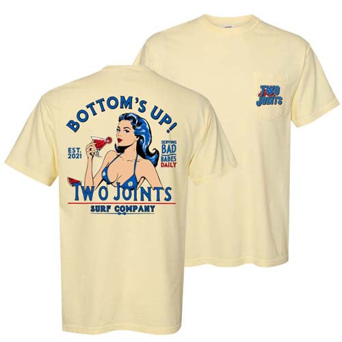 Bottom's Up Tee – Two Joints Surf Co.