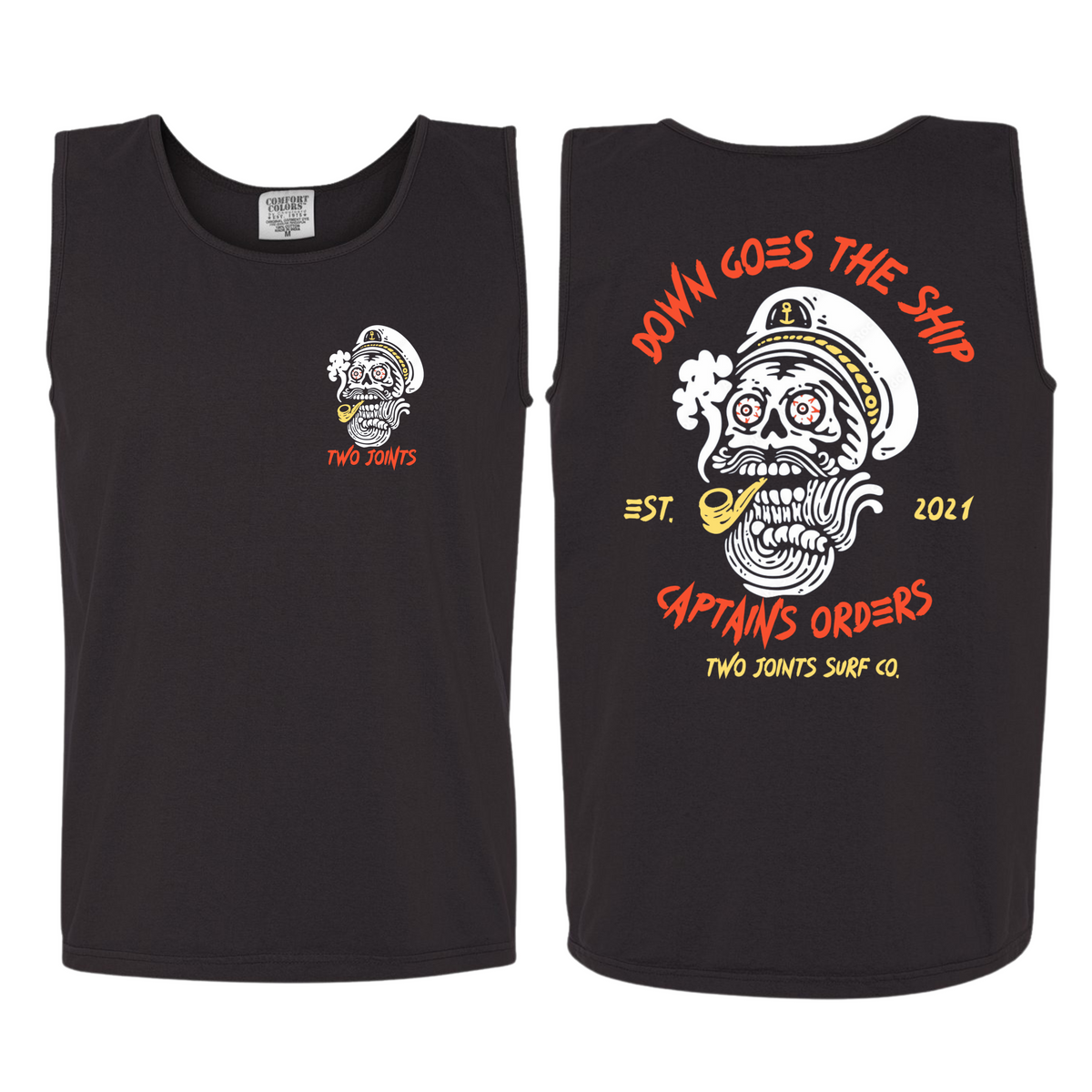 Captain's Orders Tank Top – Two Joints Surf Co.