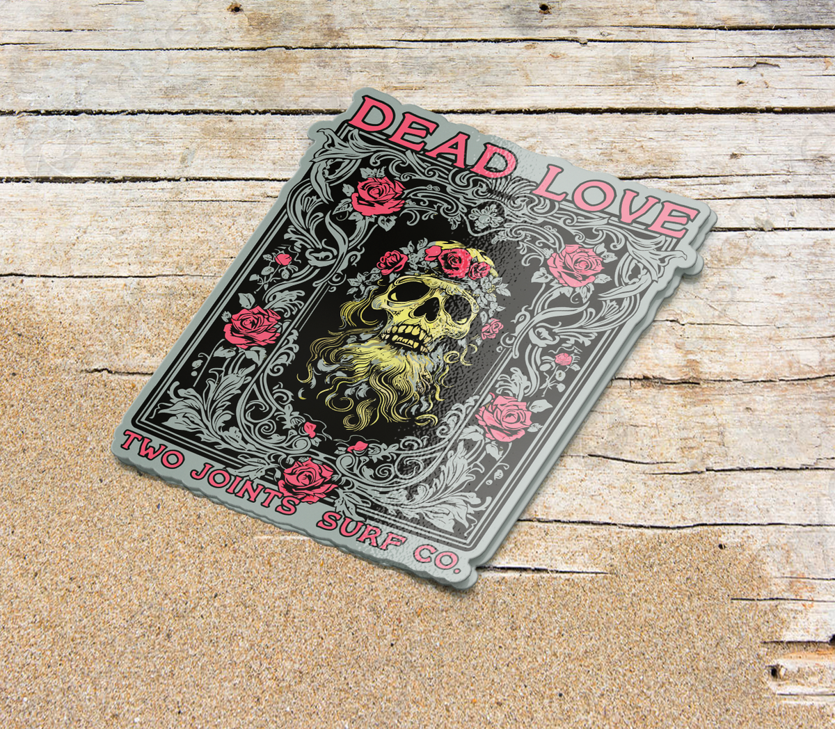Dead Love Decal – Two Joints Surf Co.