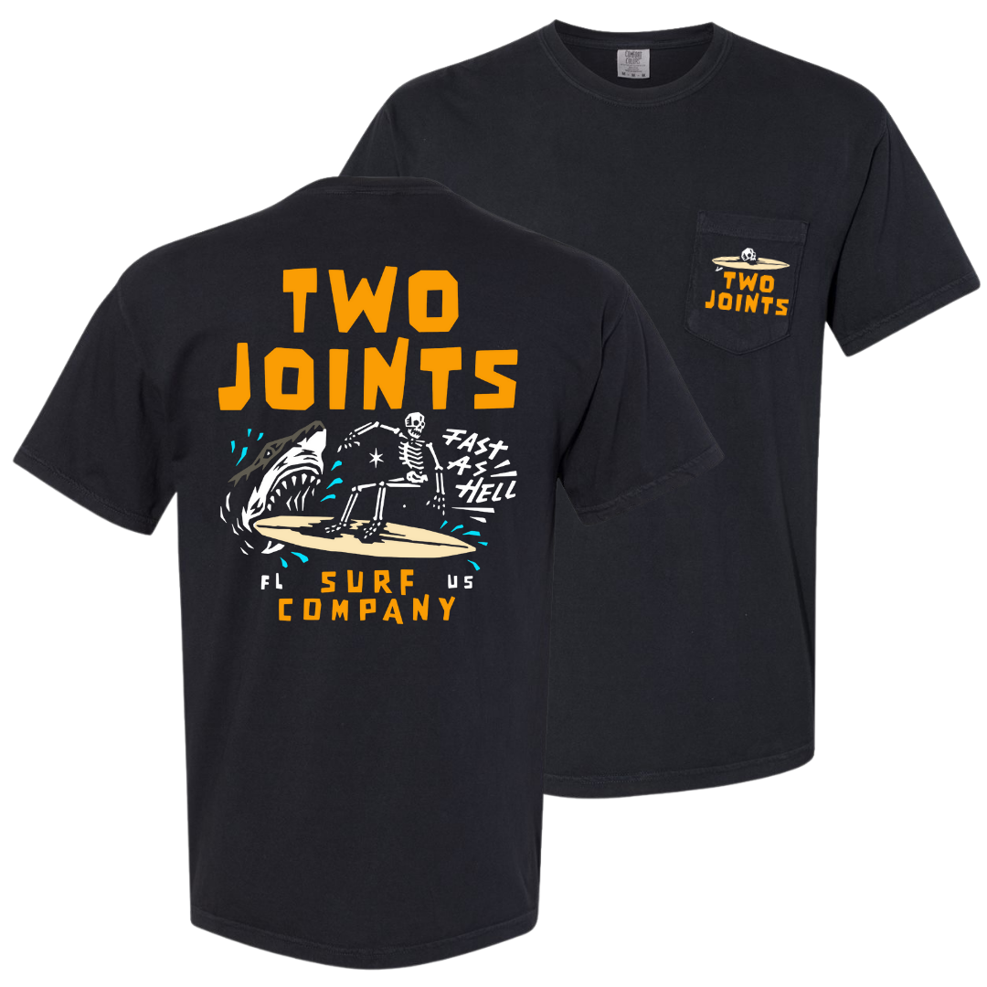 Fast as Hell Tee – Two Joints Surf Co.