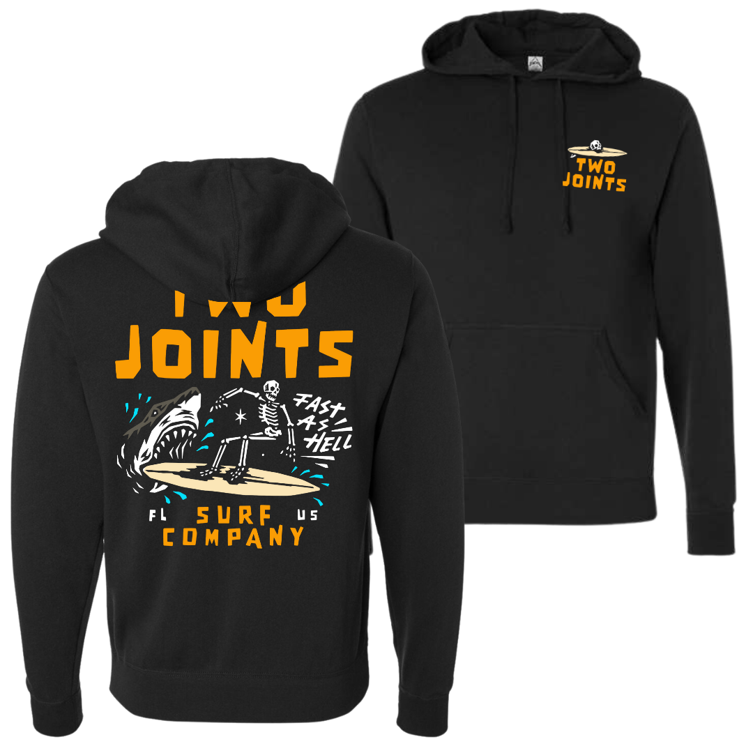Fast as Hell Hoodie – Two Joints Surf Co.