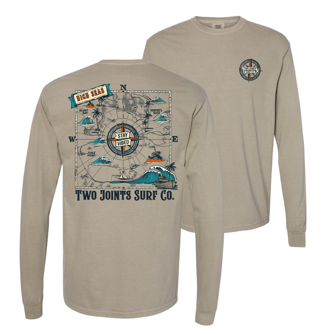 High Seas Long Sleeve Tee – Two Joints Surf Co.