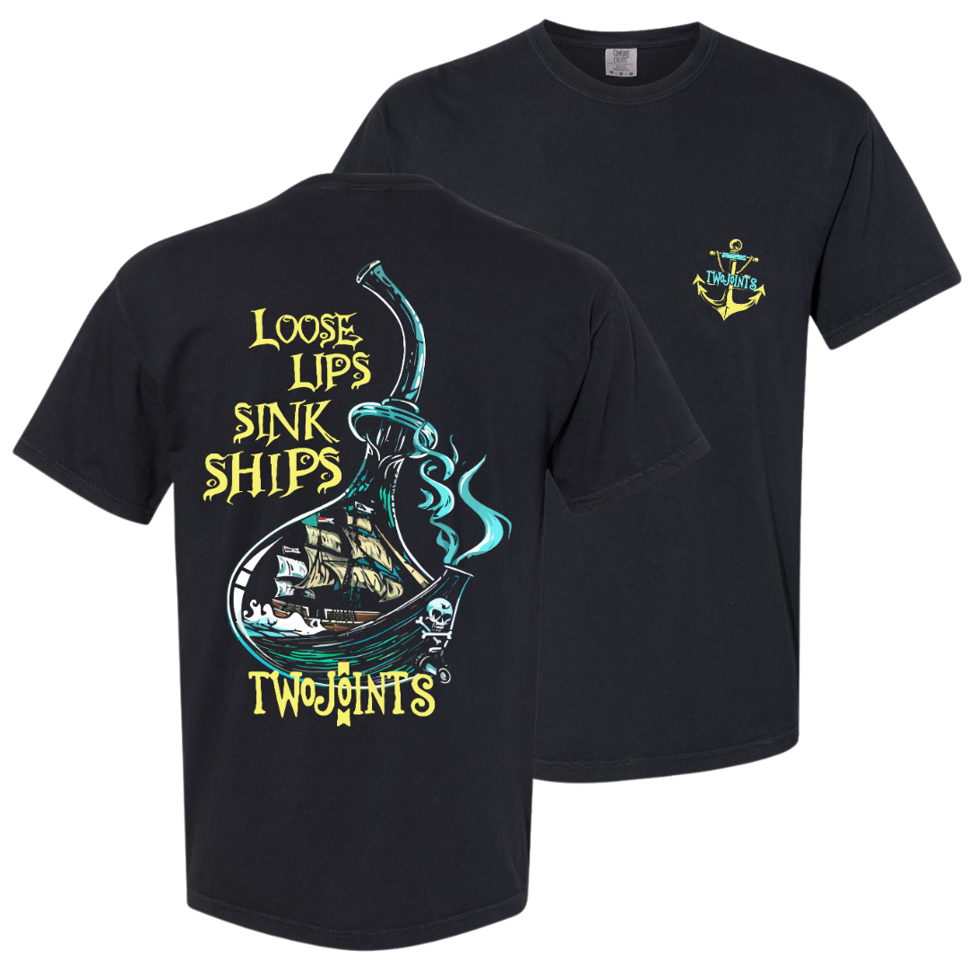 Loose Lips Tee – Two Joints Surf Co.