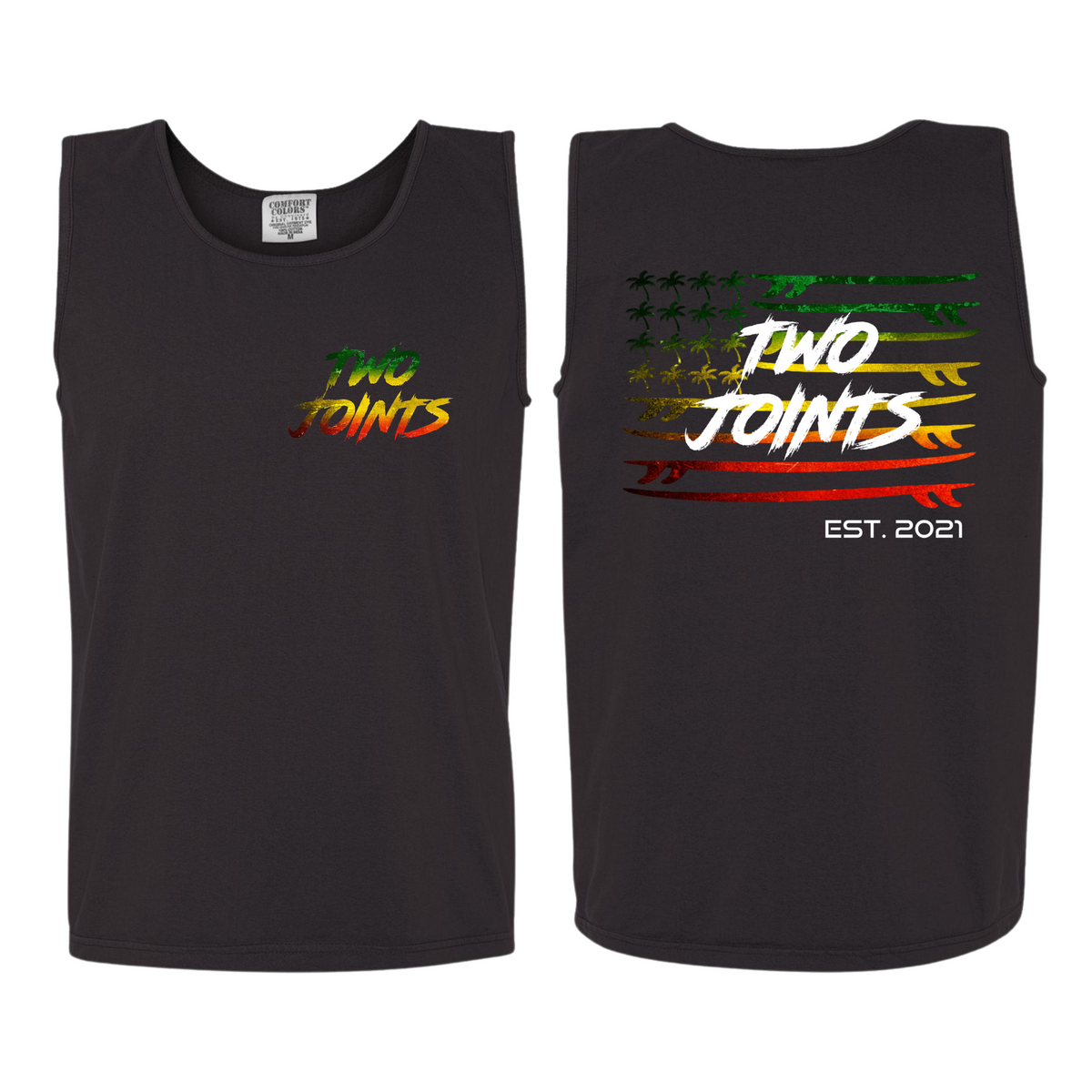 Rasta Nation Tank Top – Two Joints Surf Co.