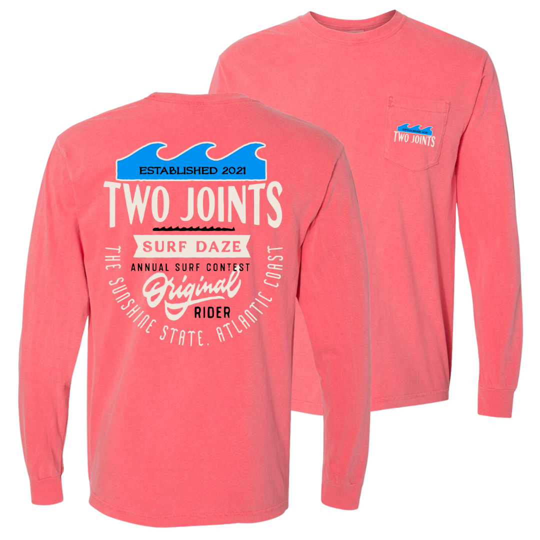 Surf Daze Long Sleeve Tee – Two Joints Surf Co.