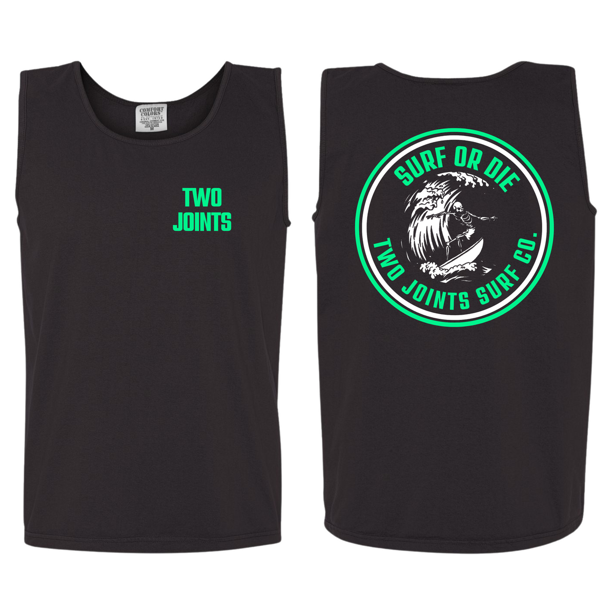 Surf or Die Tank Top – Two Joints Surf Co.