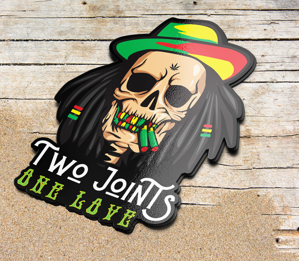 One Love Decal – Two Joints Surf Co.